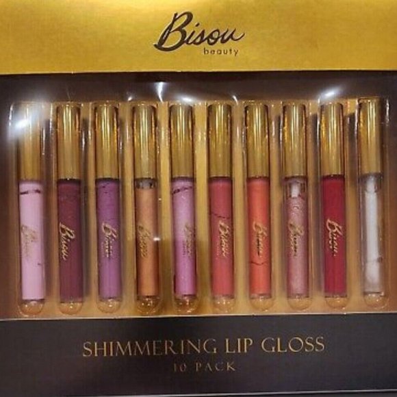 Bisou Bisou | Makeup | Bisou Beauty Colored Shimmering Lip Gloss | Poshmark